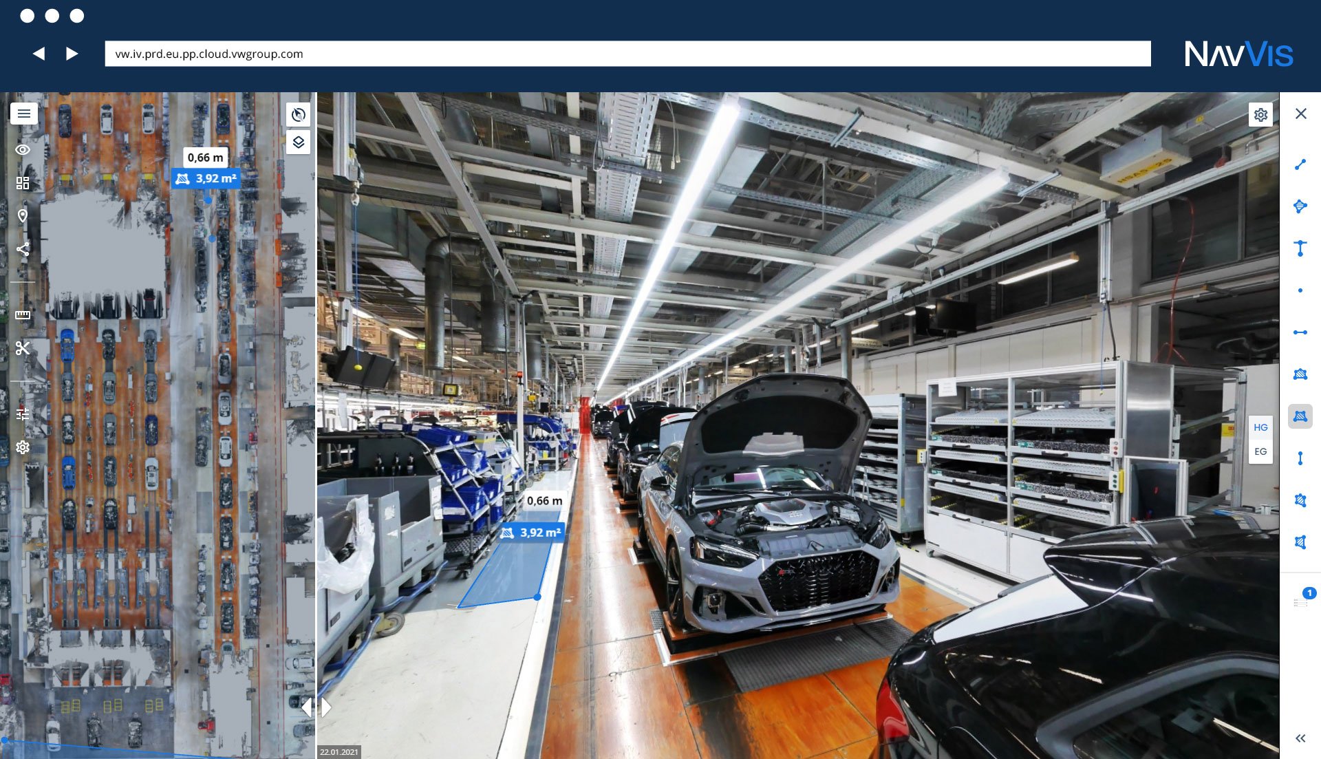 Audi: Smart Production with NavVis technology
