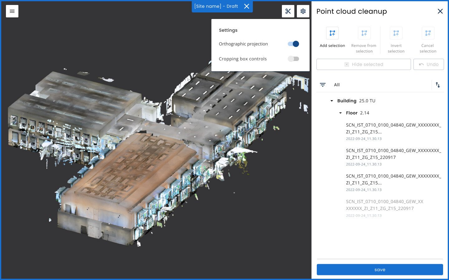 Point Cloud Cleanup now included in NavVis IVION, at no extra cost