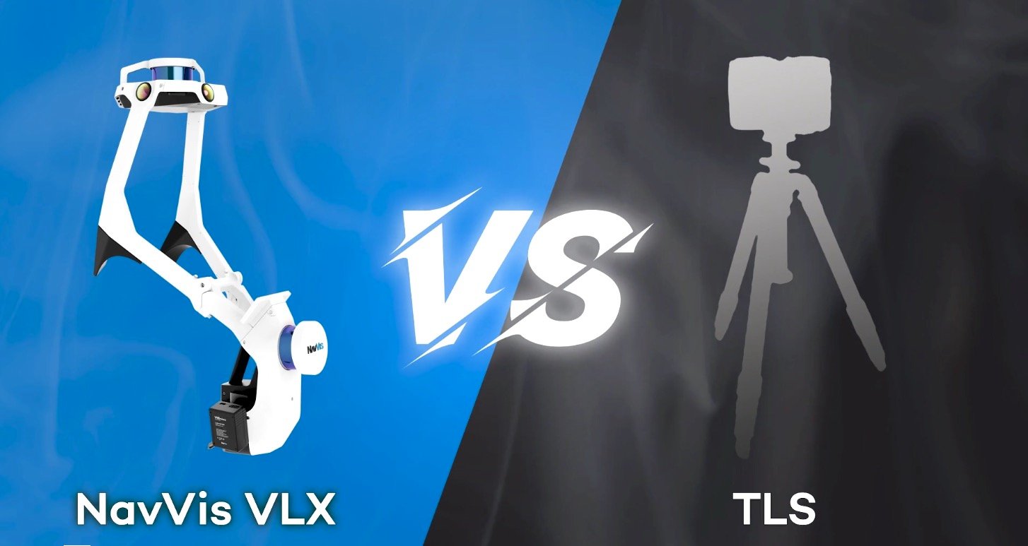 Testing NavVis VLX side-by-side with a terrestrial laser scanner