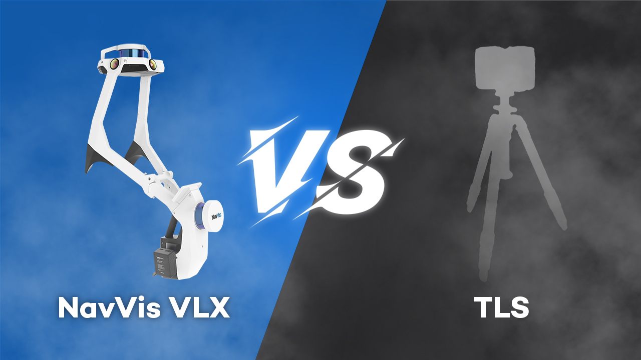 Testing NavVis VLX side-by-side with a terrestrial laser scanner