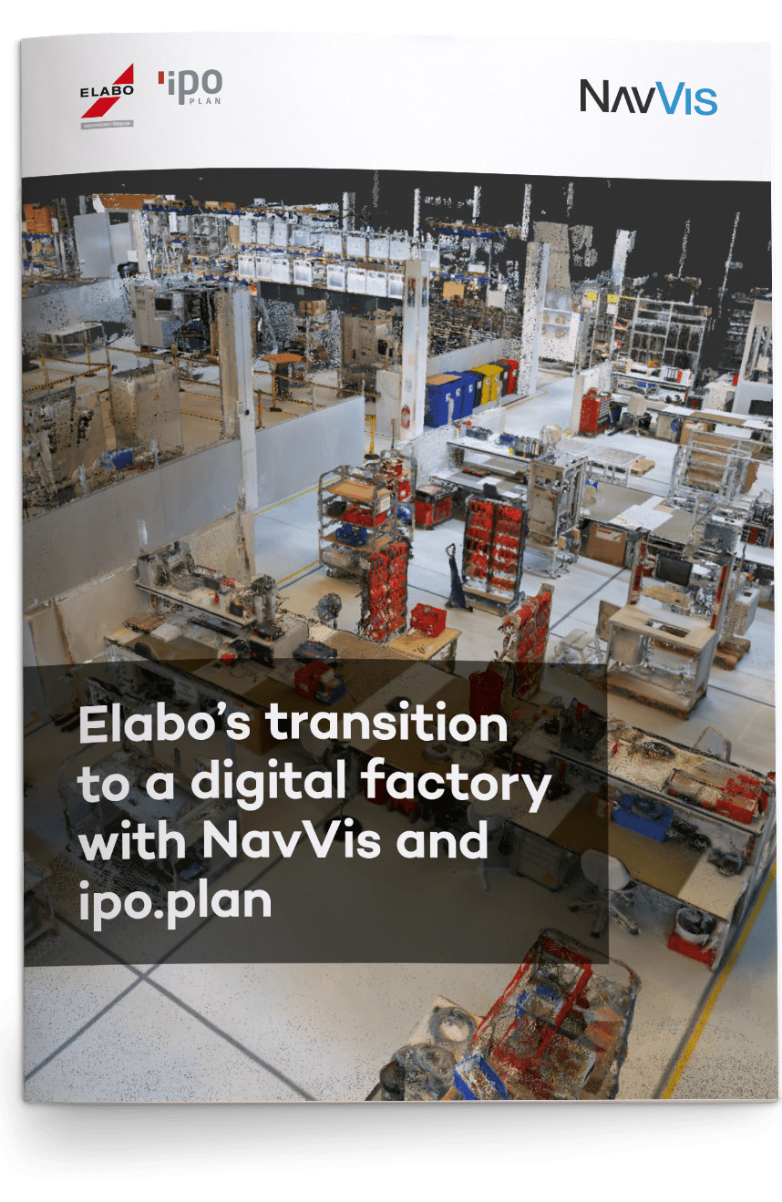 Elabo upgraded with a digital factory solution, powered by NavVis