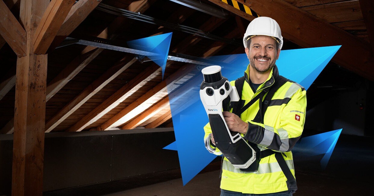 NavVis MLX handheld laser scanner